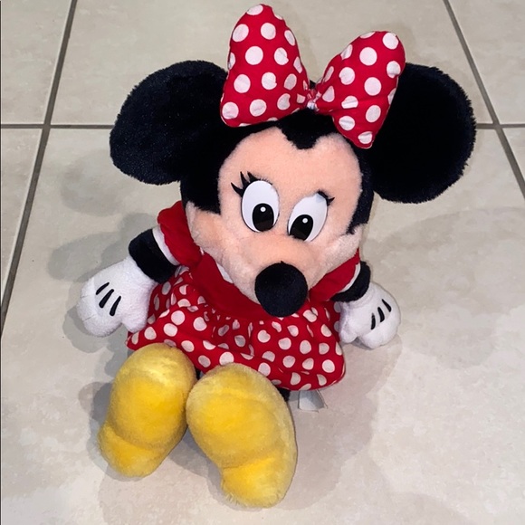 Disney | Toys | Minnie Mouse Stuffed Toy | Poshmark
